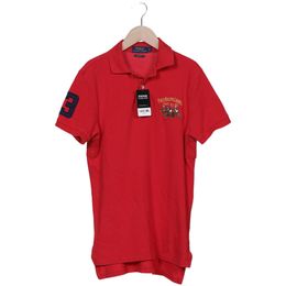 Polo Ralph Lauren Herren Poloshirt, rot, Gr. 46