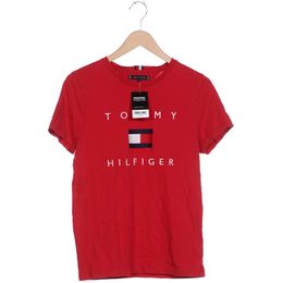 Tommy Hilfiger Damen T-Shirt, rot, Gr. 36