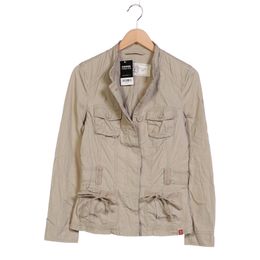 EDC by Esprit Damen Jacke, beige, Gr. 38