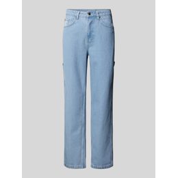Karl Kani Baggy Fit Jeans mit Label-Stitching