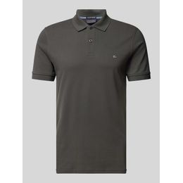 Christian Berg Poloshirt mit Label-Detail