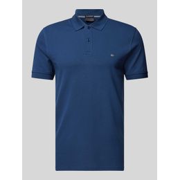 Christian Berg Poloshirt mit Label-Detail