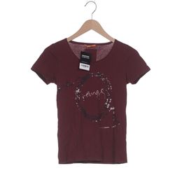 BOSS Orange Damen T-Shirt, bordeaux, Gr. 34