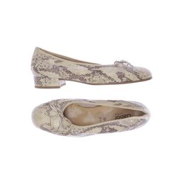 Gabor Damen Ballerinas, beige, Gr. 8.5