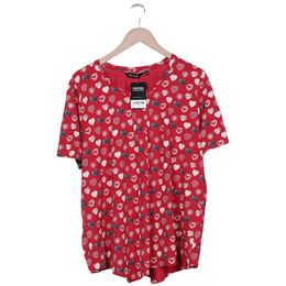 Ulla Popken Damen T-Shirt, rot, Gr. 46