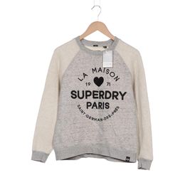 Superdry Damen Sweatshirt, grau, Gr. 42