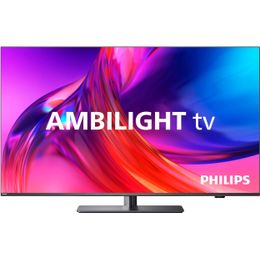 G (A bis G) Philips LED-Fernseher "50PUS8848/12" Fernseher grau (anthrazit) LED Fernseher