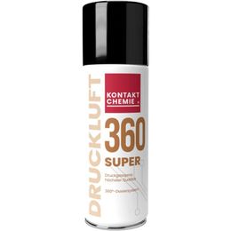 Druckluft 360 super 33187-DE Druckluftspray nicht brennbar 200 ml - KONTAKT CHEMIE