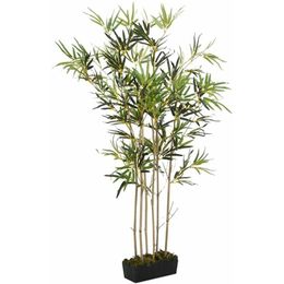 Bambusbaum Künstlich 828 Blätter 150 cm Grün vidaXL