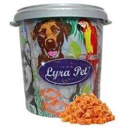 5 kg LYRA PET® Hühnerfleischwürfel mit Fisch in 30 L Tonne