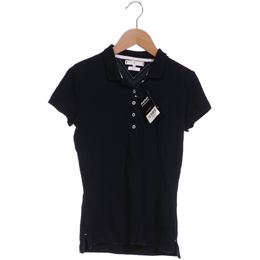 Tommy Hilfiger Damen Poloshirt, marineblau, Gr. 34