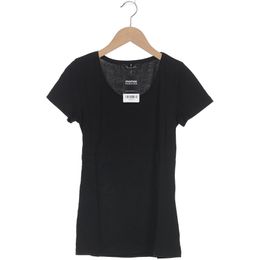 Hallhuber Damen T-Shirt, schwarz, Gr. 36