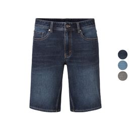 Livergy® Herren Sweatdenim Bermuda, normale Leibhöhe