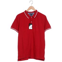 Tommy Hilfiger Herren Poloshirt, rot, Gr. 52