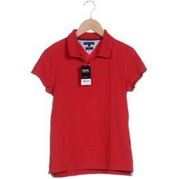 Tommy Hilfiger Damen Poloshirt, rot, Gr. 42