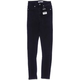 NA-KD Damen Jeans, schwarz, Gr. 34