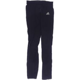 Adidas Damen Stoffhose, schwarz, Gr. 0