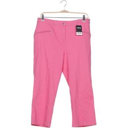 Ulla Popken Damen Stoffhose, pink, Gr. 40