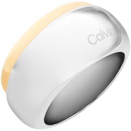 Ring-Set Calvin Klein "REFINE, 35000615C,D,E" Fingerringe Gr. 54, Edelstahl, 12 mm, goldfarben (edelstahlfarben, gelbgoldfarben) Damen