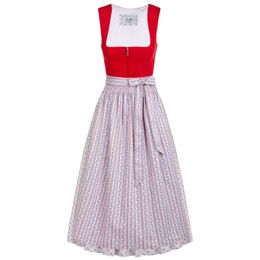 Allgäu Rebell Dirndl ALLGÄU REBELL "Linn" Gr. 32, EURO-Größen, rot Damen Kleider