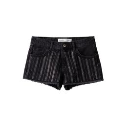 Bershka Shorts Damen Gr&ouml;&szlig;e 32/34 black denim