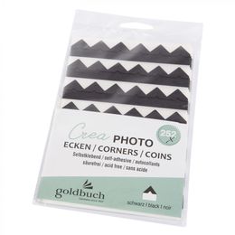 Goldbuch Fotoecken 83081 Crea schwarz 252 St.