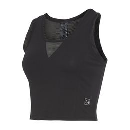 active by Lascana Lascana Active Sporttop Damen Gr&ouml;&szlig;e L schwarz / wei&szlig;