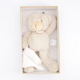 TK Maxx Beigefarbener Teddybär mit kleiner Decke 28cm