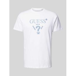 Guess T-Shirt mit Label-Print