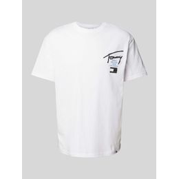 Tommy Jeans Regular Fit T-Shirt mit Label-Print