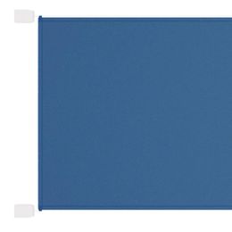 vidaXL Senkrechtmarkise Blau 60x800 cm Oxford-Gewebe 148448