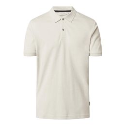 Calvin Klein Poloshirt aus Slub Jersey