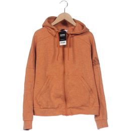 Adidas Damen Kapuzenpullover, orange, Gr. 42