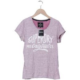 Superdry Damen T-Shirt, pink, Gr. 36