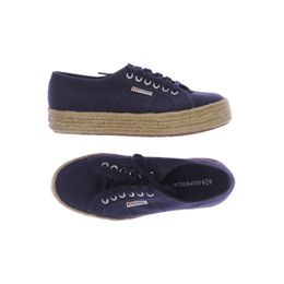 Superga Damen Sneakers, marineblau, Gr. 40