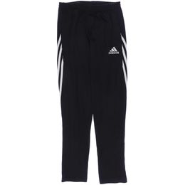 Adidas Damen Stoffhose, schwarz, Gr. 152