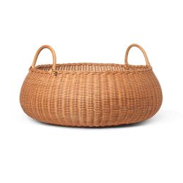 ferm LIVING - Braided Korb, Ø 60 cm, natur