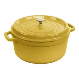 Staub La Cocotte 26 cm, rund, Citron, Gusseisen