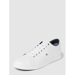 Tommy Hilfiger Sneaker aus Leder mit Label-Detail Modell 'ESSENTIAL'