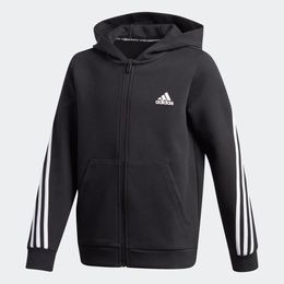 Adidas 3-Streifen Doubleknit Kapuzenjacke