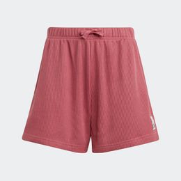 Adidas Lounge Waffle Knit Loose Shorts