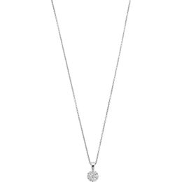 CRÉATION L Damen Anhänger mit Kette Silber 925 Größe 0