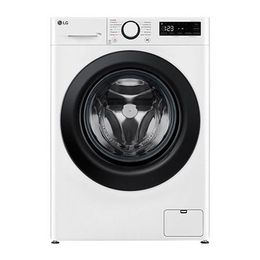 LG Waschmaschine mit 11 kg Kapazität Energieeffizienzklasse A 1350 U./Min. Weiß mit schwarzem Bullaugenring F4WR4016