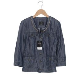 Madeleine Mode Madeleine Damen Jacke, blau, Gr. 36