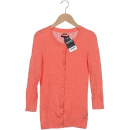 Tommy Hilfiger Damen Strickjacke, orange, Gr. 34