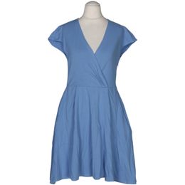 hessnatur Damen Kleid, blau, Gr. 34