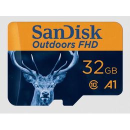 Sandisk Outdoors FHD microSDHC UHS-I Karte 32GB