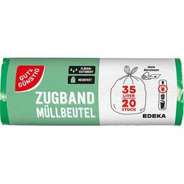 GUT&GÜNSTIG GUT&GÜNSTIG Müllbeutel 35,0 l grün, 20 St.