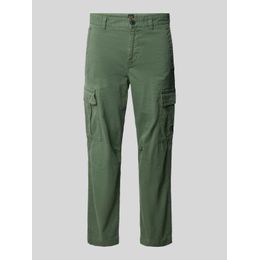 BOSS Orange Cargohose mit Label-Patch Modell 'Sisla'