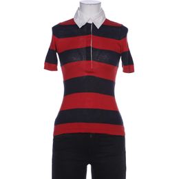 Tommy Hilfiger Damen Poloshirt, rot, Gr. 36